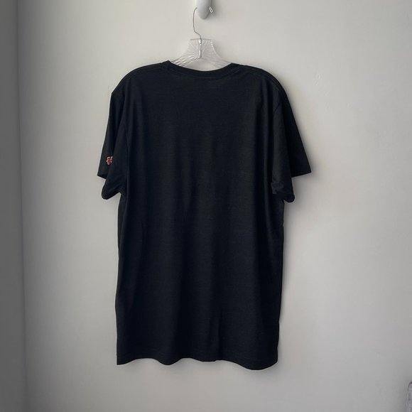 HOMAGE | Shirts | Homage Script Ohio Charcoalred Tshirt | Poshmark